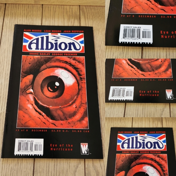 Other | Albion 3 Eye Of The Hurricane Alan Moore Comic Excellent ...